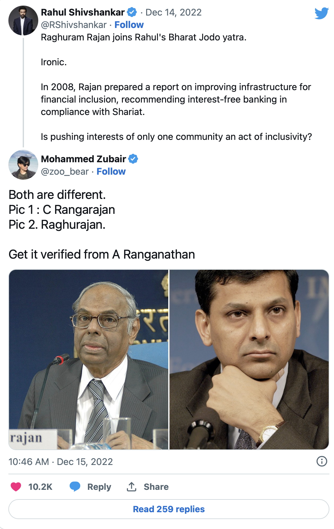 Fact Check: Mohammad Zubair schooled after lying that Raghuram Rajan didn’t propose Islamic ...