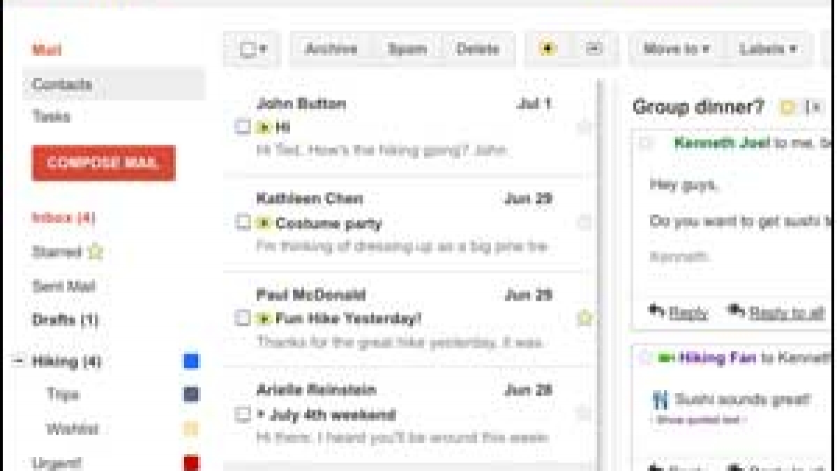 Gmail Preview Pane | New Features | How to Start | Settings | Google ...