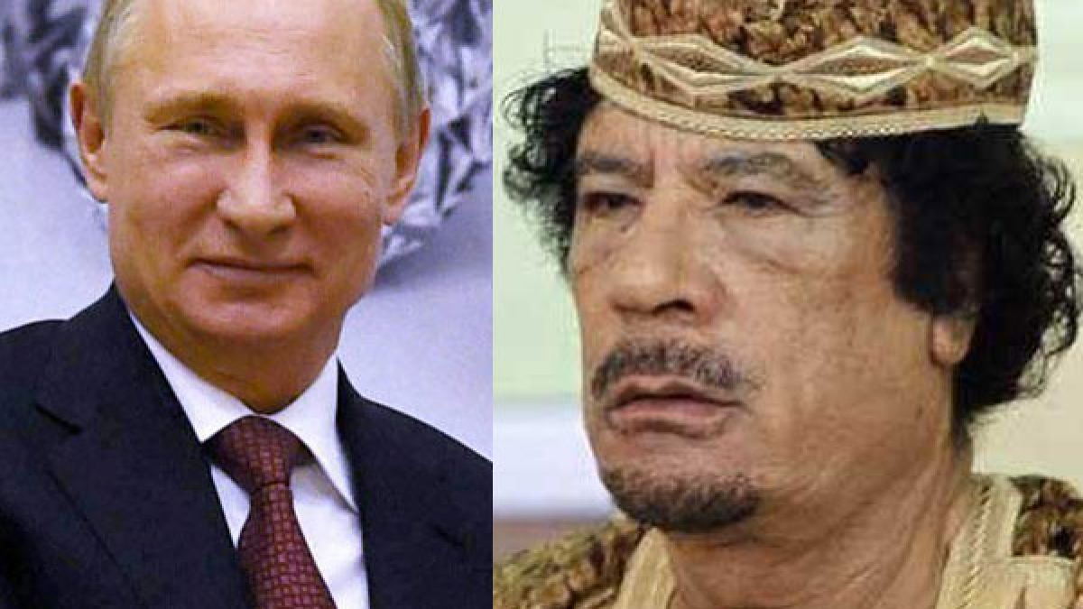 Gaddafi tried to marry son to Putin's daughter - Oneindia News
