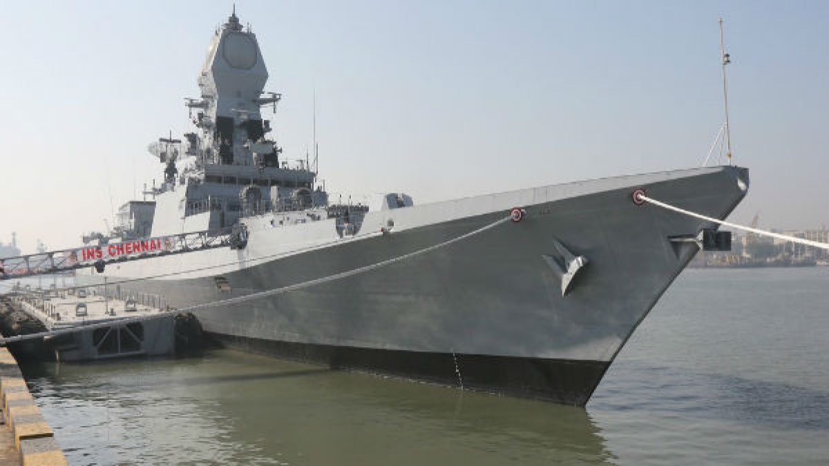 In Pics: INS Chennai joins Indian Navy - Oneindia News