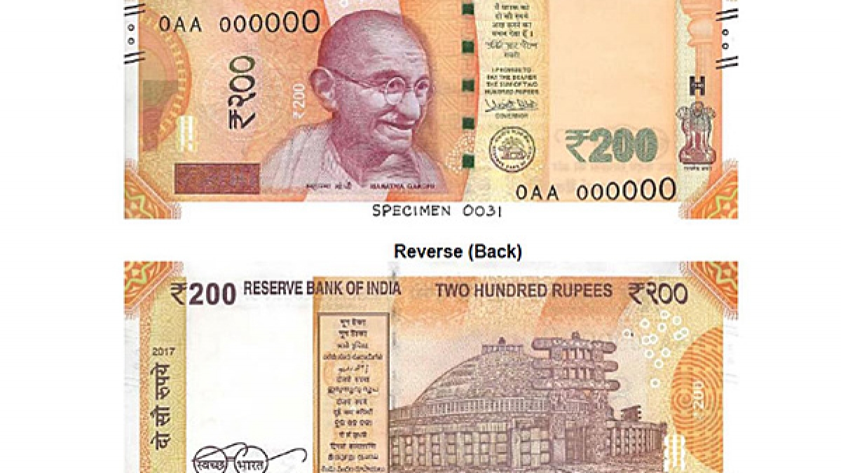 Motif of 'Sanchi Stupa' and 16 other features of new Rs 200 note ...