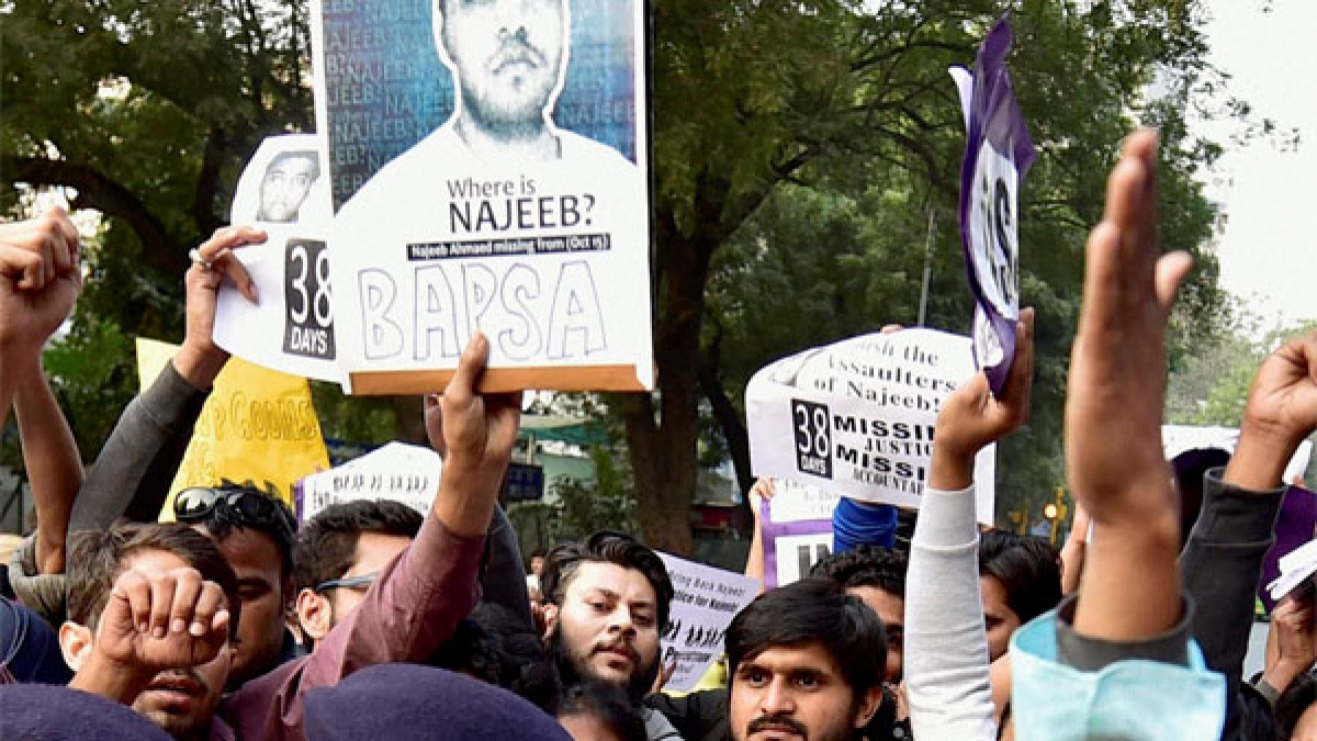 A 2 year search ends where it began, but where is JNU student Najeeb ...