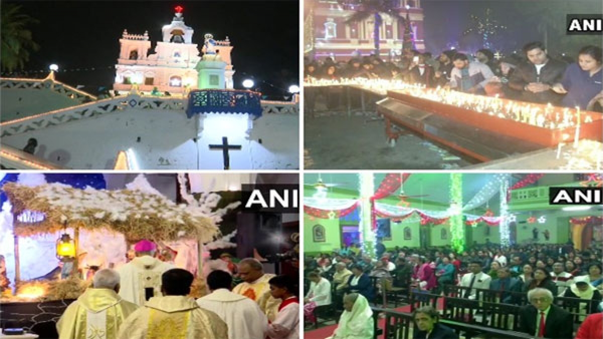 It’s Christmas, people across India gathered in churches to attend ...