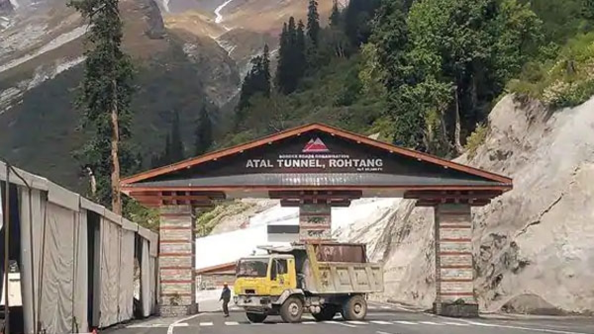 Atal Tunnel: Route Map, Length, Distance, Connecting Places, Images ...