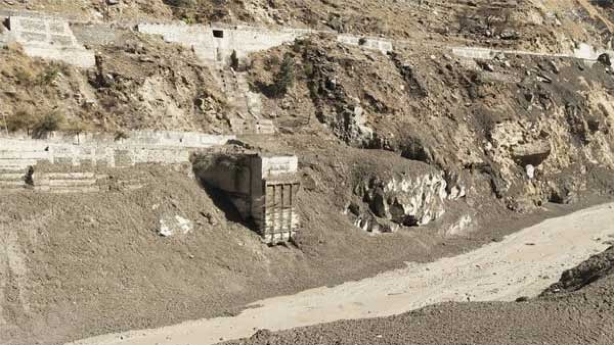 Tapovan dam completely washed off in Uttarakhand glacier burst ...