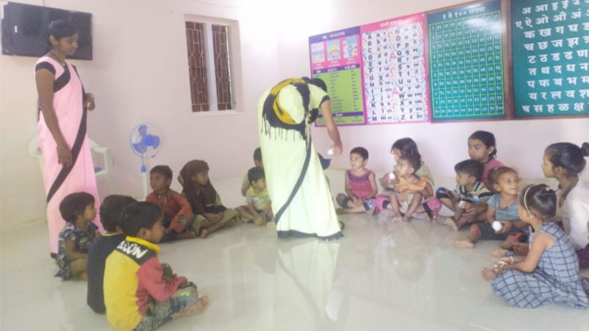 1,000 model anganwadi centres launched in Assam - Oneindia News