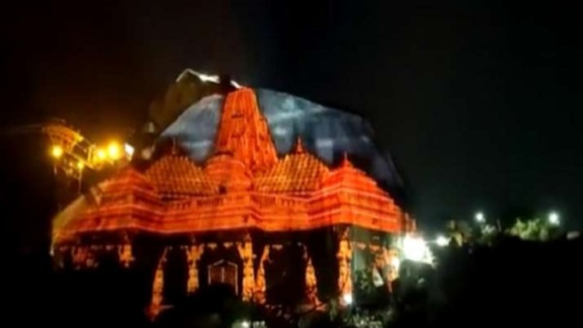 Watch: Light and sound show on Gabbar Hill, Ambaji as 51 Shaktipeeth ...