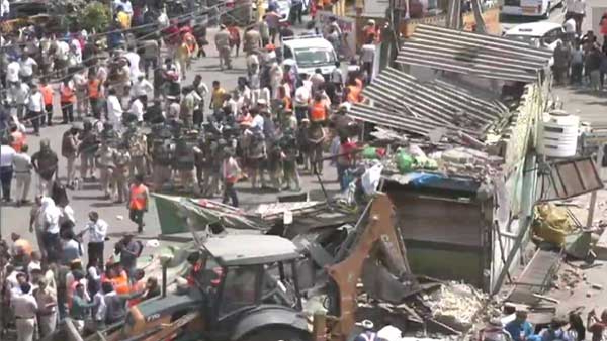 In its new avatar, the bulldozer is keeping encroachers on their toes ...