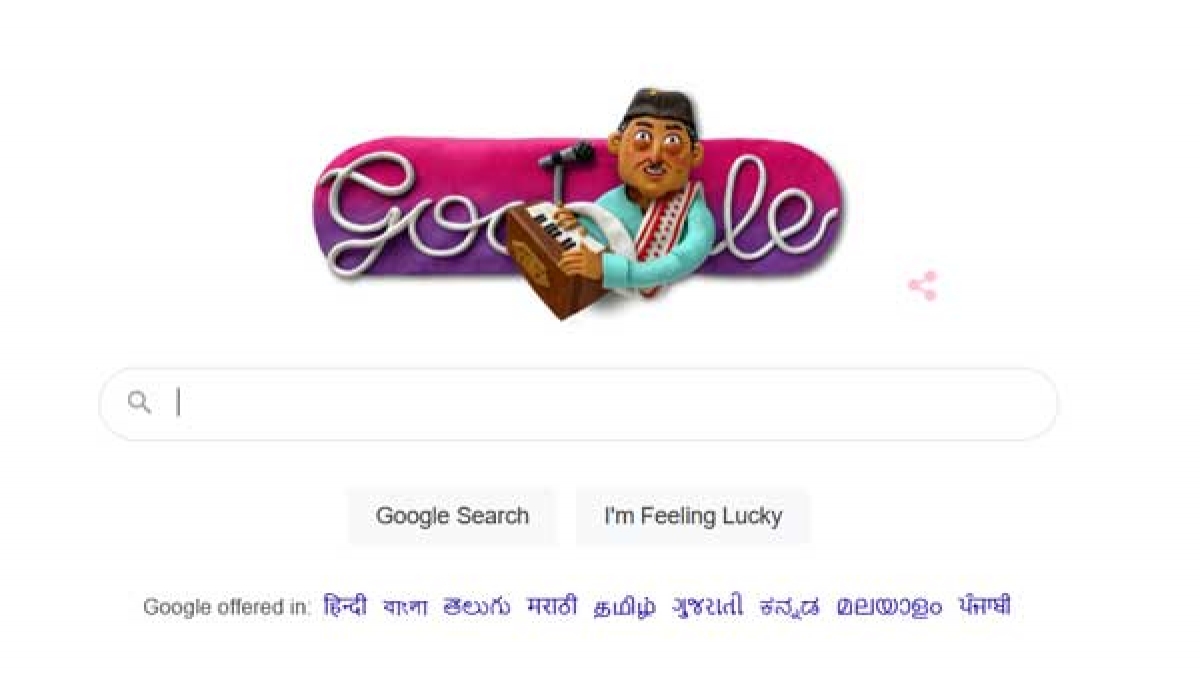 Google celebrates Assamese-Indian music maestro Bhupen Hazarika's ...