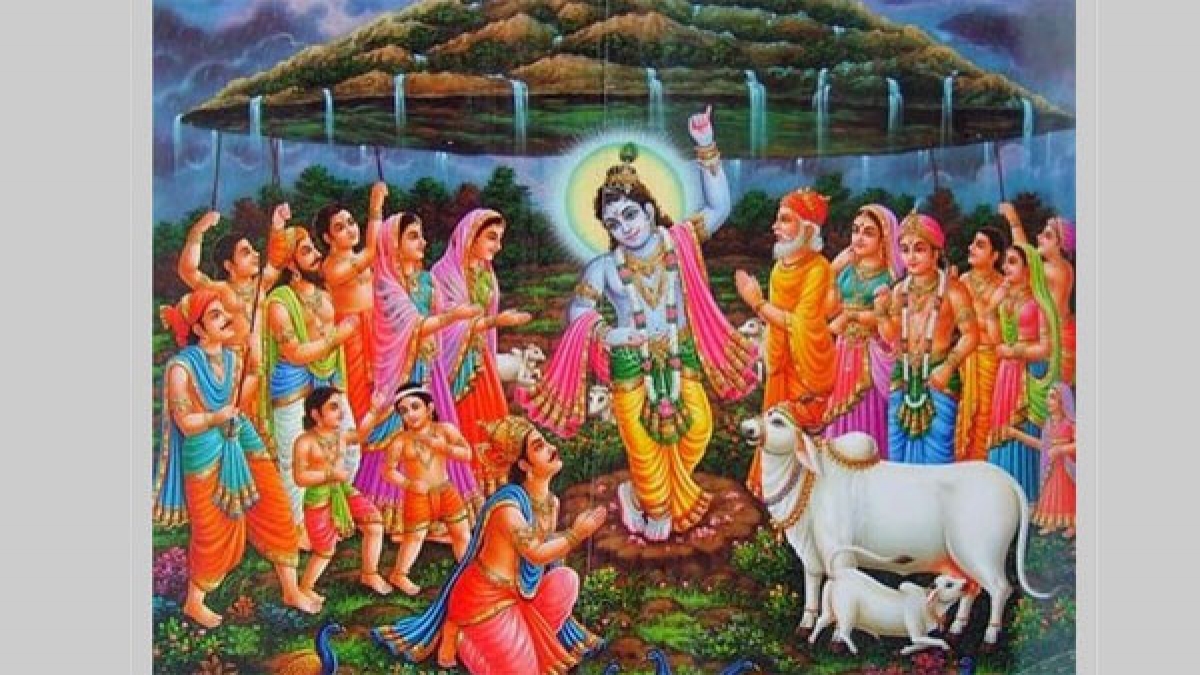 Annakut-Gowardhan Puja: A day when Lord Krishna taught Indra devta a ...