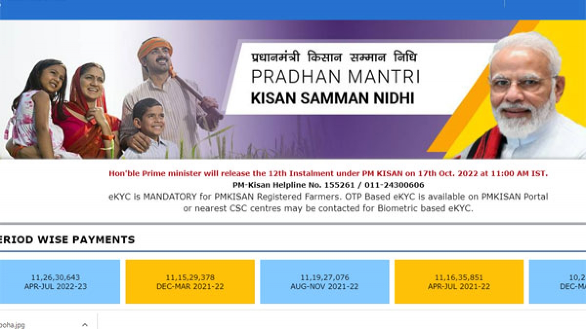 PM Modi releases PM-Kisan 12th tranche: Check details - Oneindia News