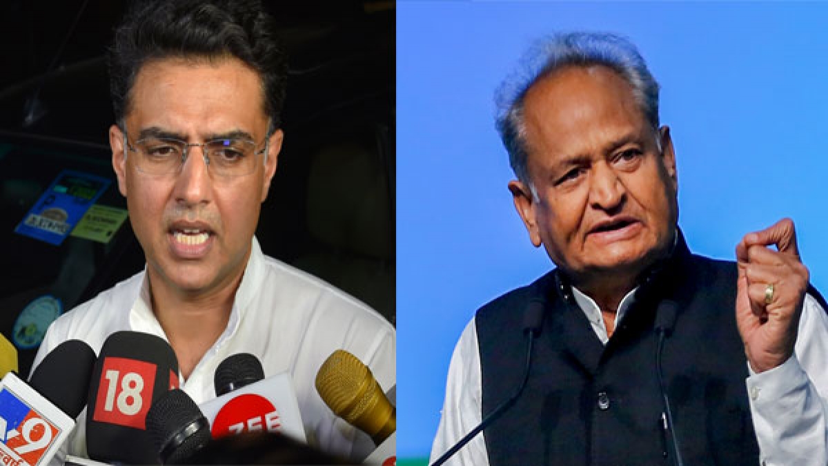 As Gehlot-Pilot mudslinging continues, BJP has a field day - Oneindia News