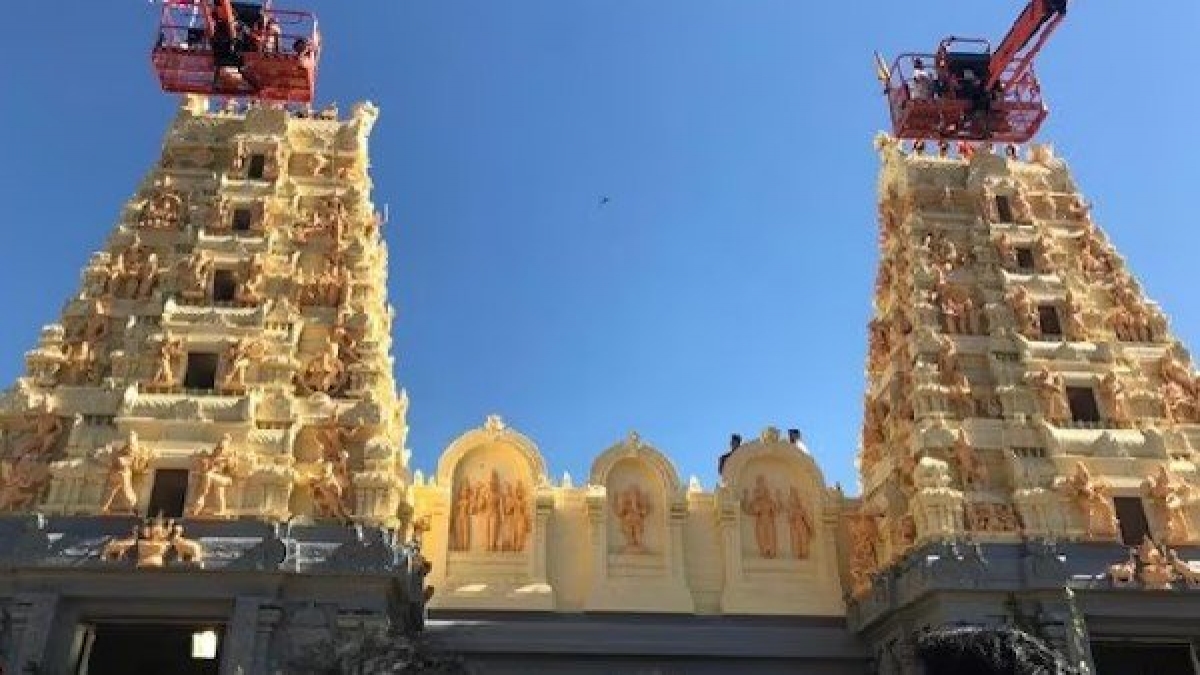 India 'strongly condemns' back-to-back vandalism of Hindu temples in ...