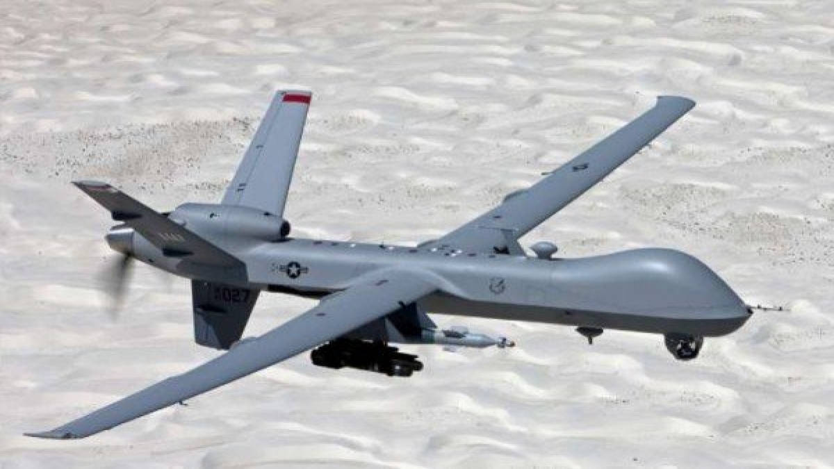 US releases footage of Russian jet attacking its surveillance drone ...