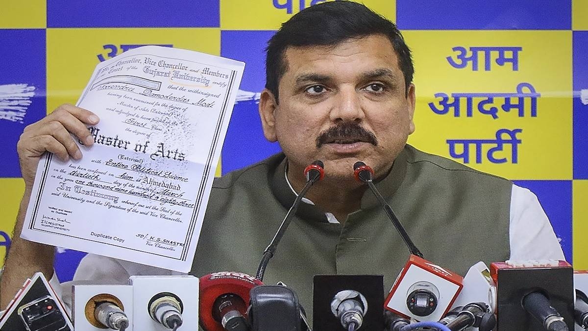 AAP again raises question on genuineness of PM Modi's degrees ...