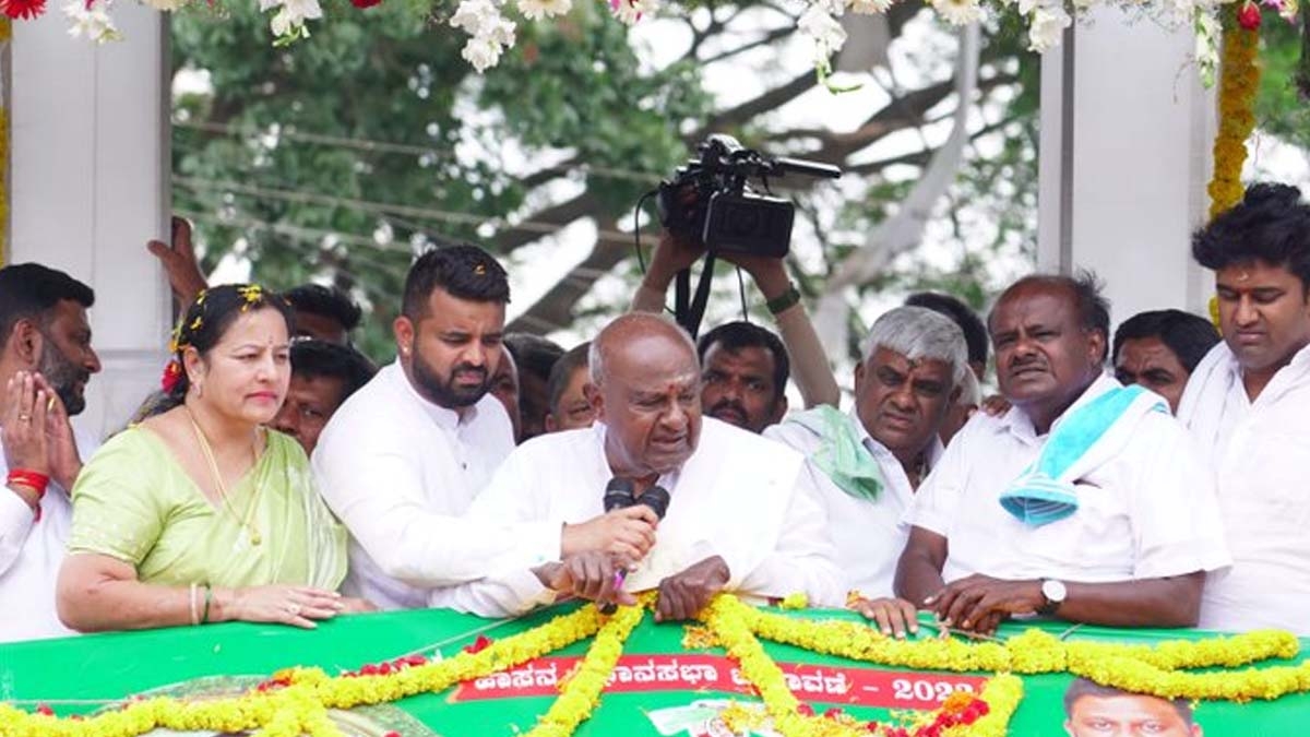 Why is JDS backing 7 candidates of other parties in Karnataka ...