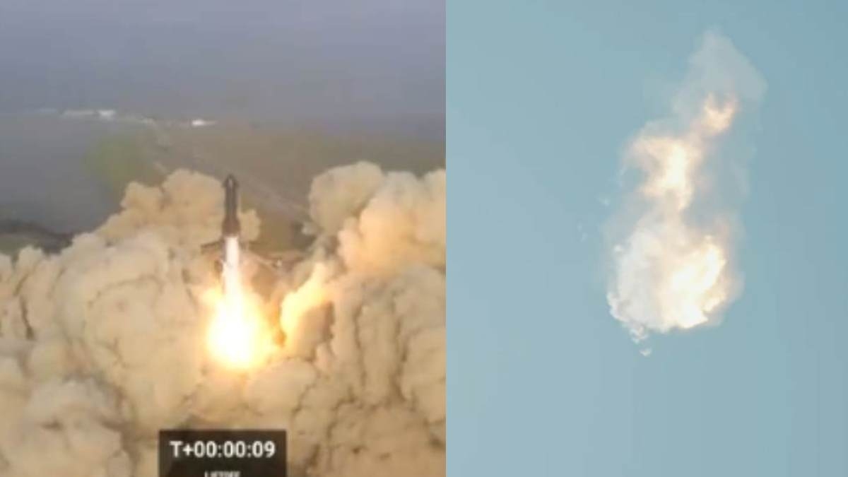 SpaceX's Starship rocket blows up minutes after take-off| Watch ...