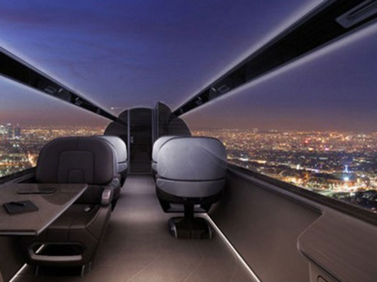 Now, fly with the clouds in a windowless plane - Oneindia News