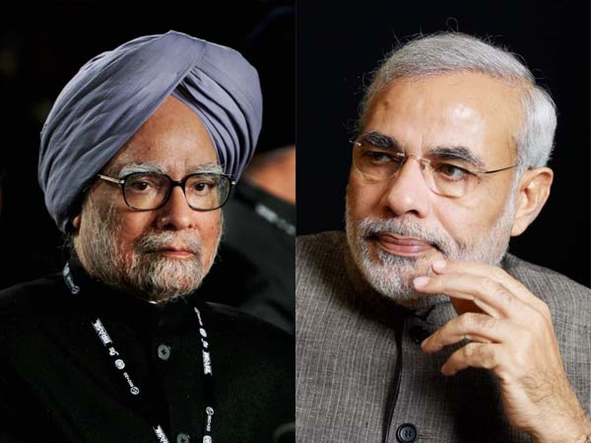 Narendra Modi vs Manmohan Singh: Congress calls Modi 'visiting PM', but ...