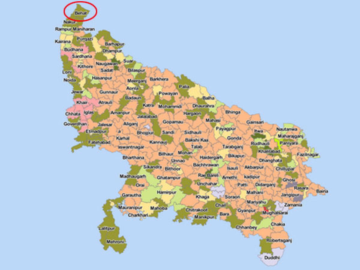 Know constituencies of UP Assembly polls 2017: BEHAT (GEN) - Oneindia News