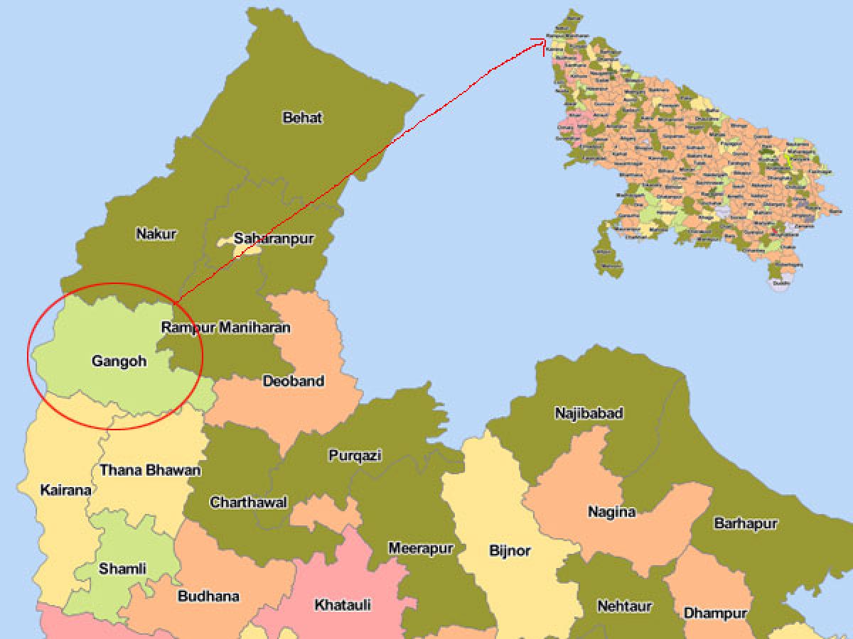 Know constituencies of UP Assembly polls 2017: GANGOH (GEN) - Oneindia News