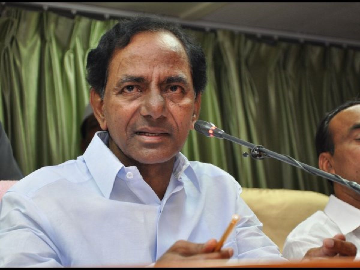 KCR takes on Cong for criticism over his new official bungalow ...