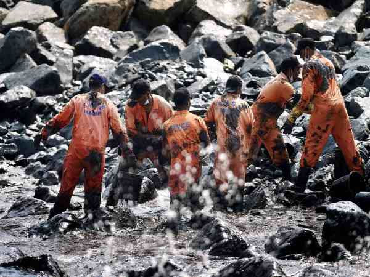 chennai-oil-spill-ngt-seeks-report-in-24-hours-oneindia-news