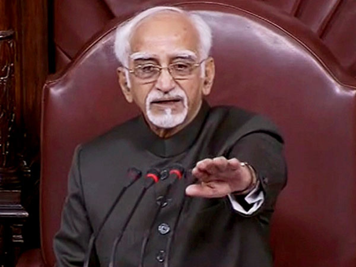 Build Inclusive And Strong India Says Hamid Ansari Oneindia News