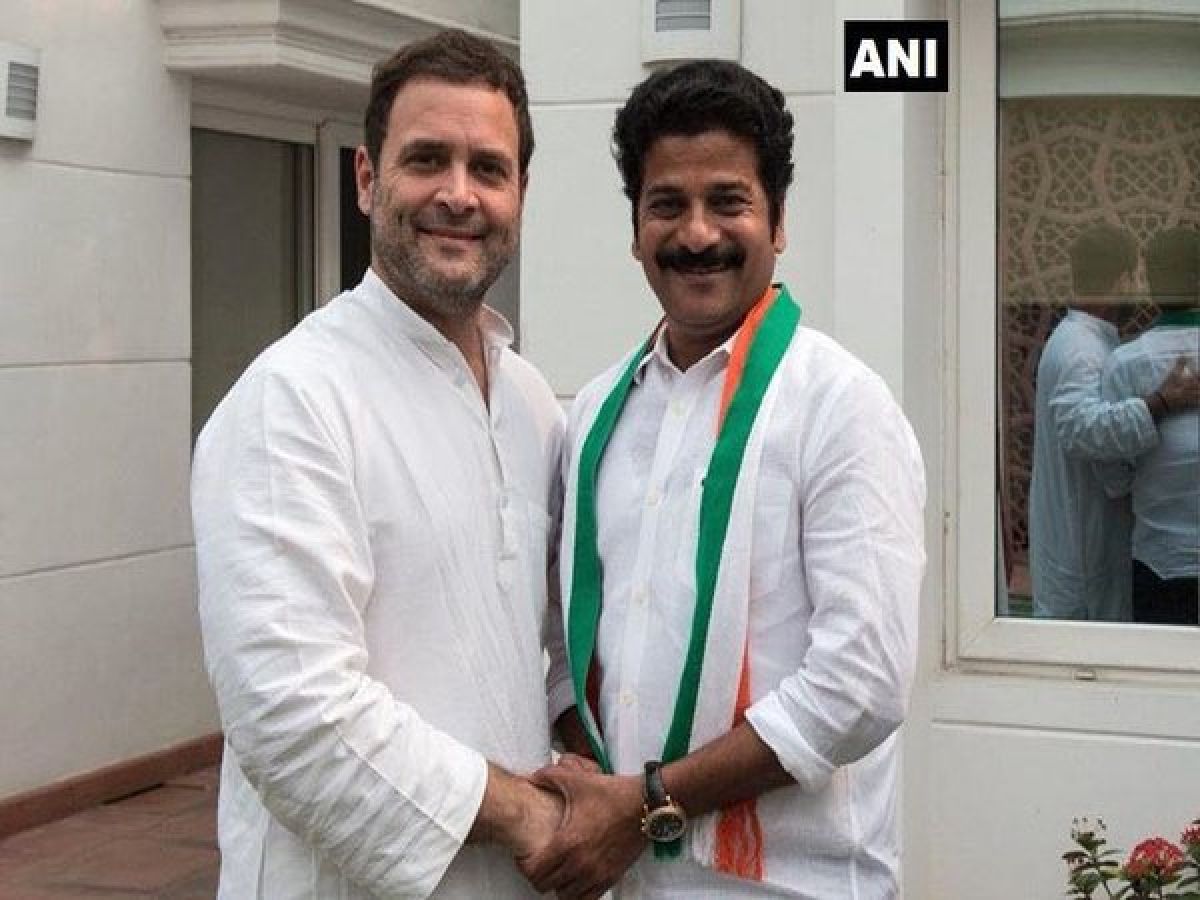 Former TDP legislator Revanth Reddy joins Congress - Oneindia News