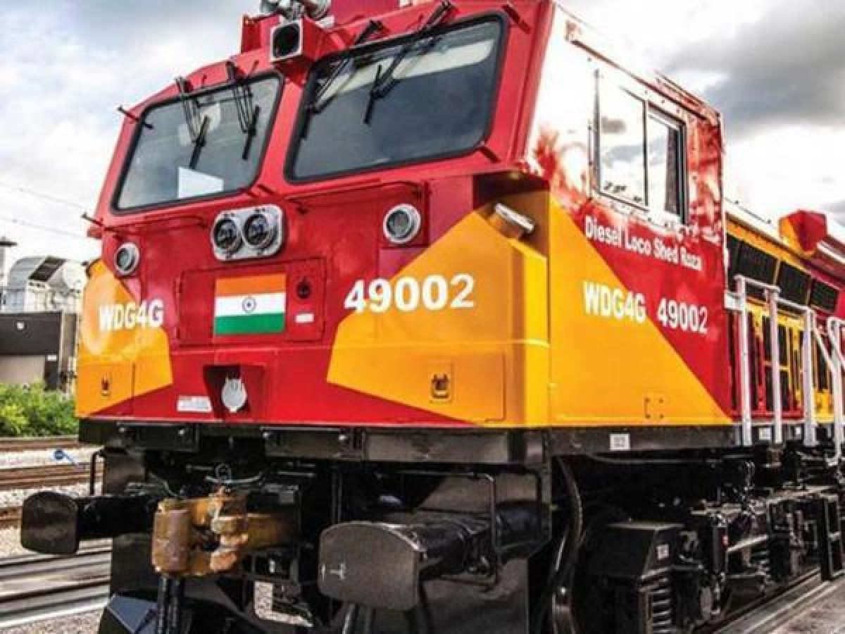 1st diesel locomotive from General Electric arrives, work on track in ...