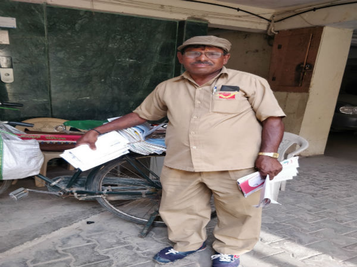 This Bengaluru postman delivers 600 mails daily in your ‘inbox’ on a ...