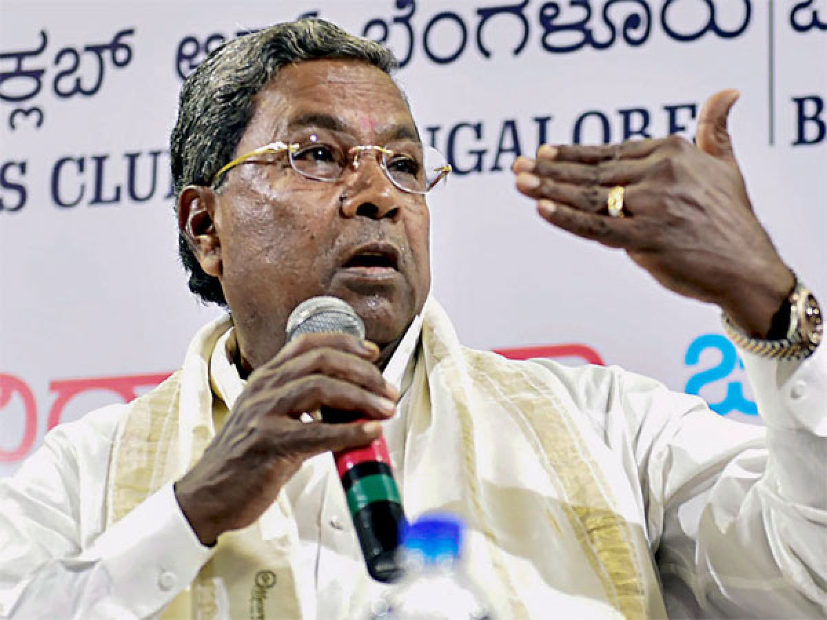 When a PM speaks he should do so with proof says Karnataka CM ...