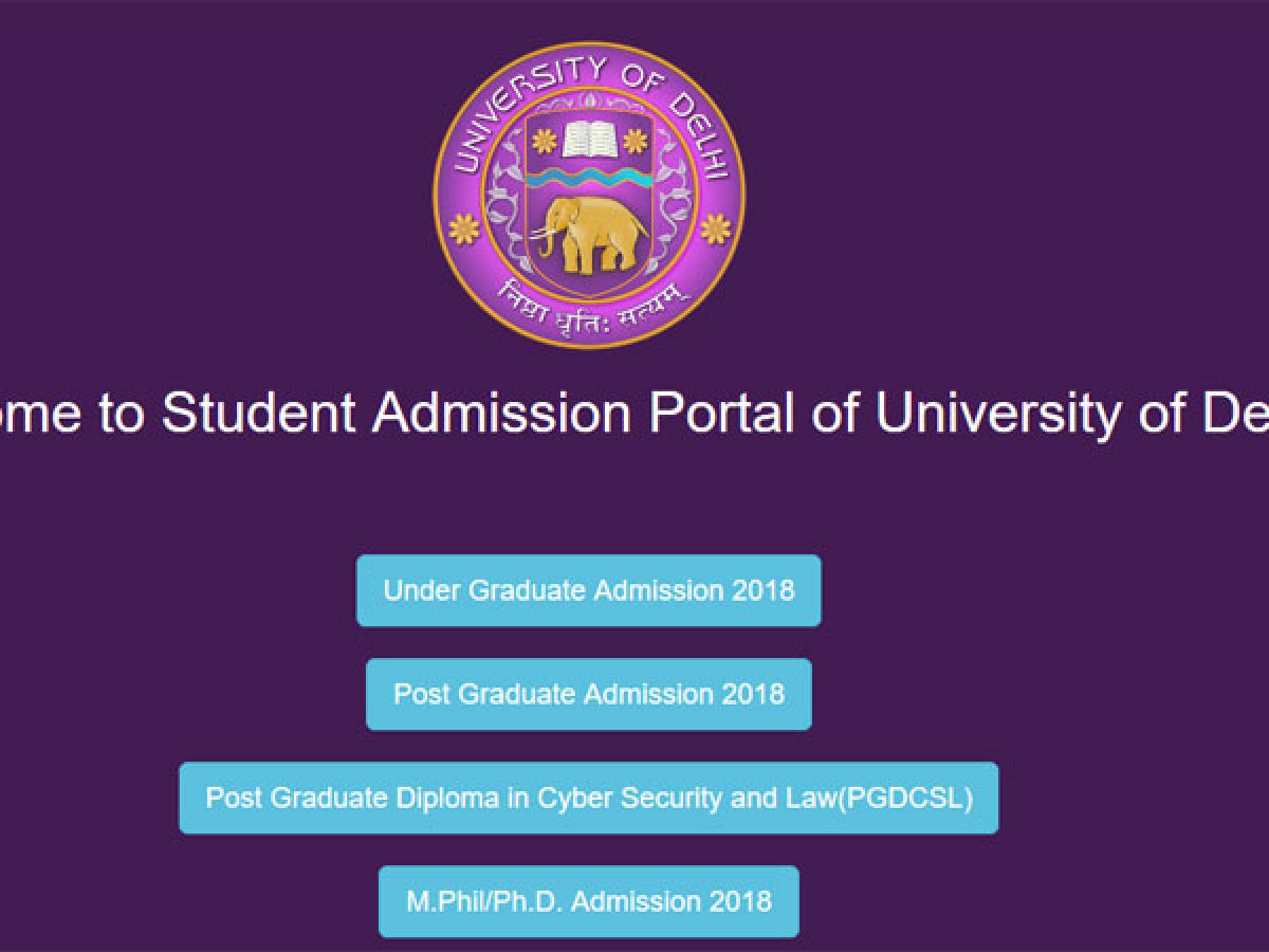 DU Admission 2018: How to download admit card - Oneindia News