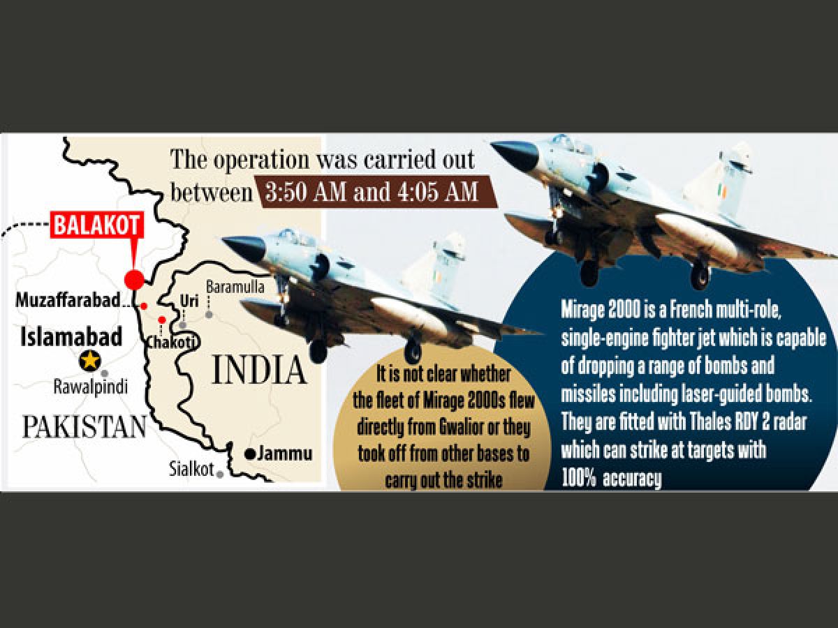 Balakot air strike killed 130-170 JeM terrorists claims Italian ...