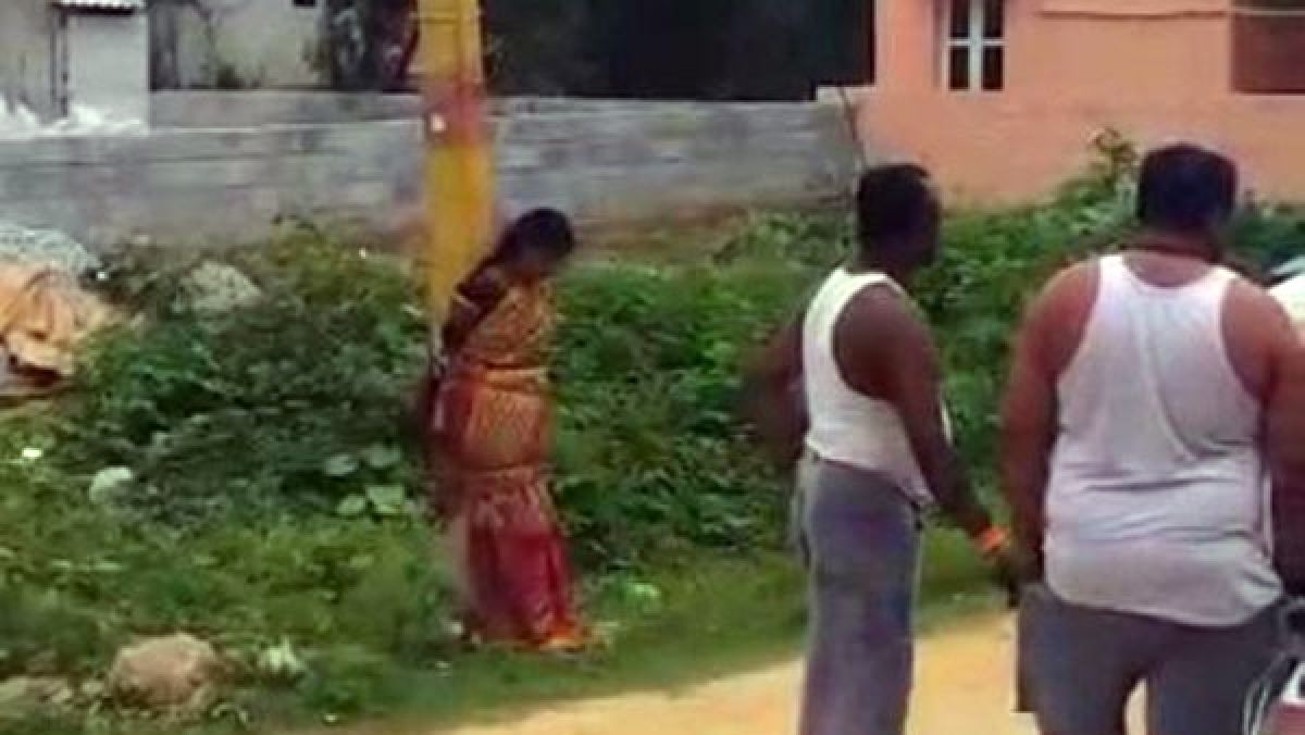 Watch: Woman tied to pole, thrashed by villagers for not returning loan ...