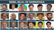 Karnataka Floor Test List Of MLAs Who Skipped Session Oneindia News