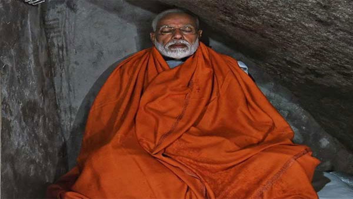 PM Modi’s meditation cave is now the new tourist destination - Oneindia ...