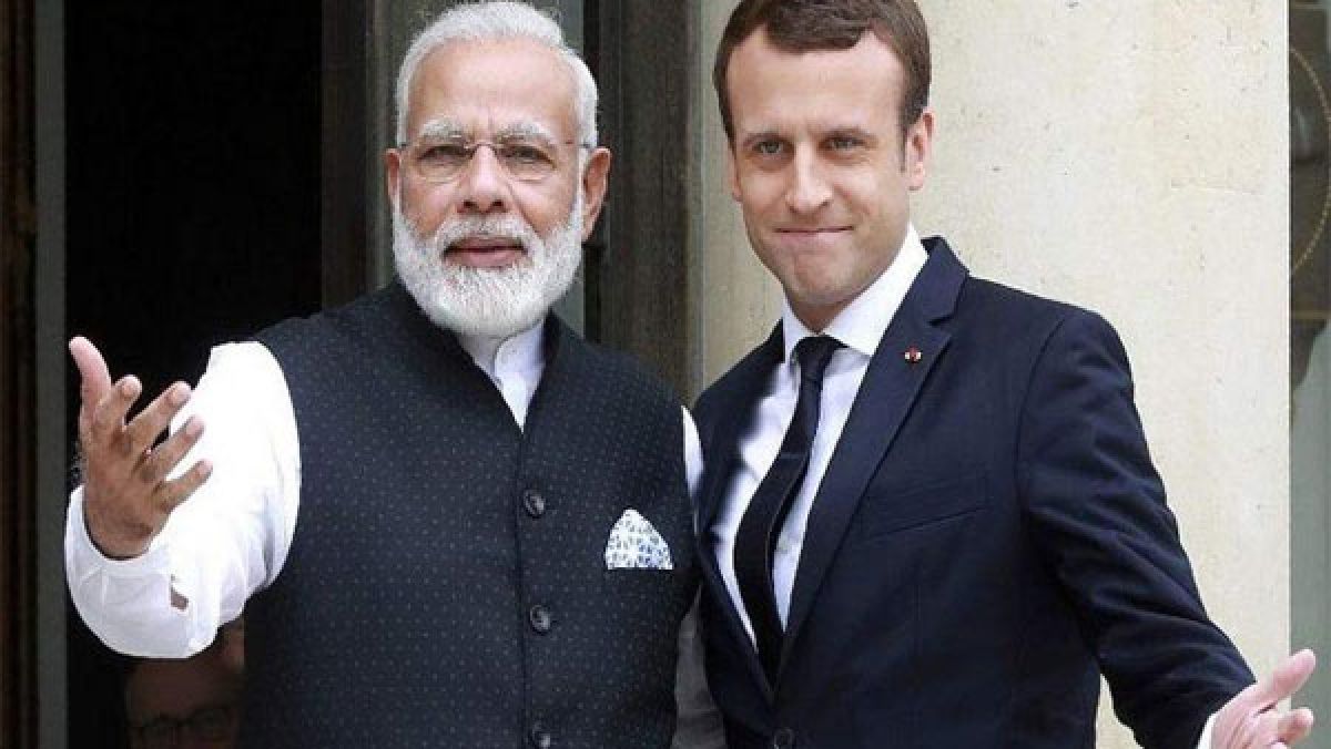 PM Modi-President Macron discuss bilateral, regional, global issues ...