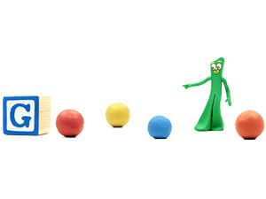 Google Doodle | Art Clokey | 90th Birth Anniversary | Gumby | Animation ...