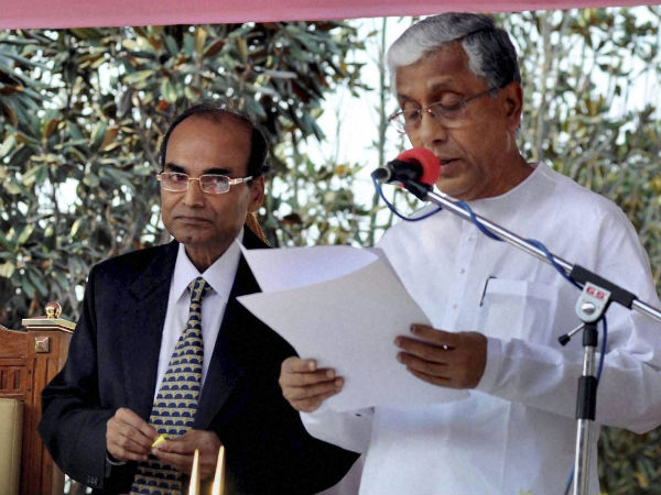 Tripura CM | Manik Sarkar | 4th Consecutive Term | Slams | UPA Govt ...
