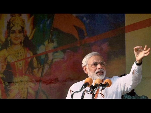 For those expecting Modi to speak Hindutva, it's a futile wait ...