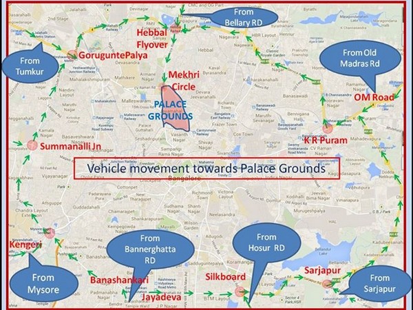 Bangalore Police issues traffic guidelines ahead of Modi's rally ...