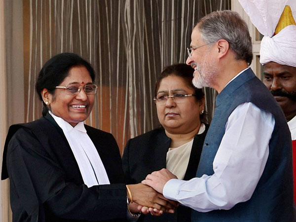 G. Rohini sworn in as Delhi High Court chief justice - Oneindia News