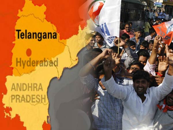 Telangana celebrates its first anniversary, AP in crisis - Oneindia