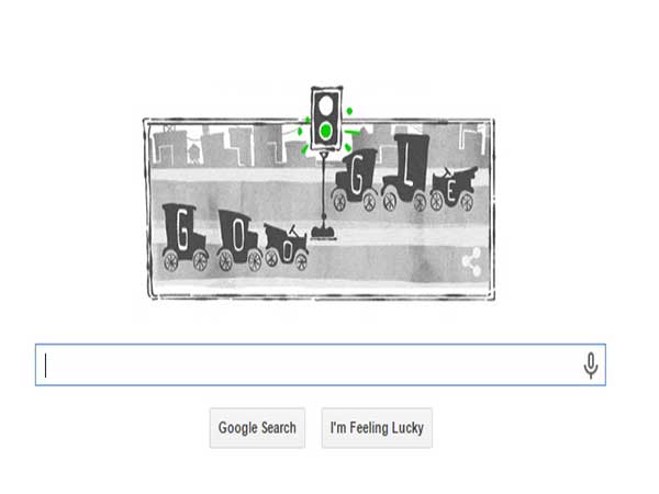 Google celebrates 101 years of Traffic Light - Oneindia