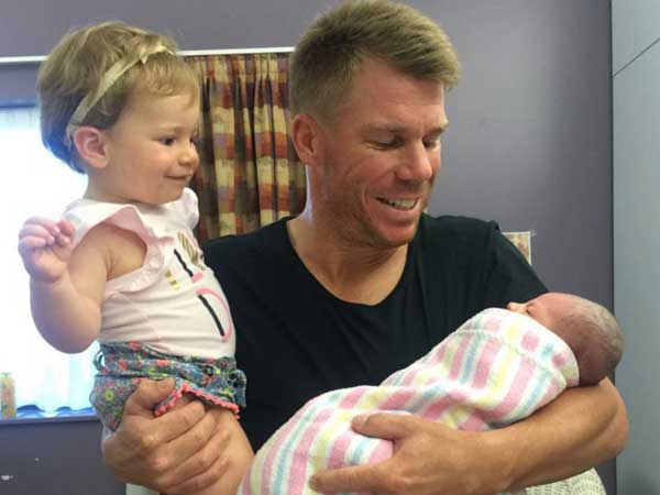 David Warner becomes father to baby girl, post pictures on Instagram ...