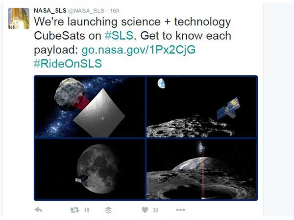 NASA’s SLS, the most powerful rocket ever to send 13 tiny satellites ...