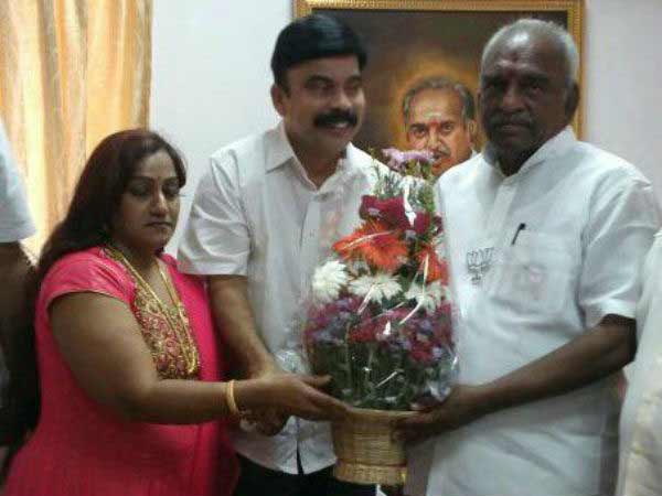 Actor Powerstar Srinivasan joins BJP ahead of Tamil Nadu elections ...