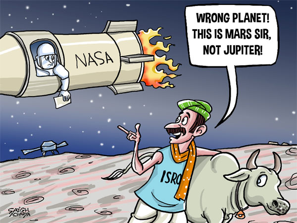 NASA buck up, ISRO plans to take Indian farmers to Mars - Oneindia News