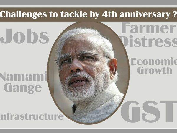 Six Challenges that await Modi Government in their 4th year in office ...